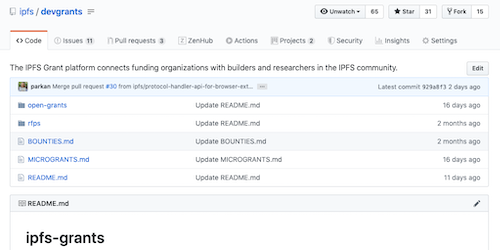 IPFS Grants Platform | IPFS Blog & News